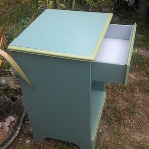 Night Stand,girls Bedroom Set,girls Bedroom Furniture, Blue and Green ...