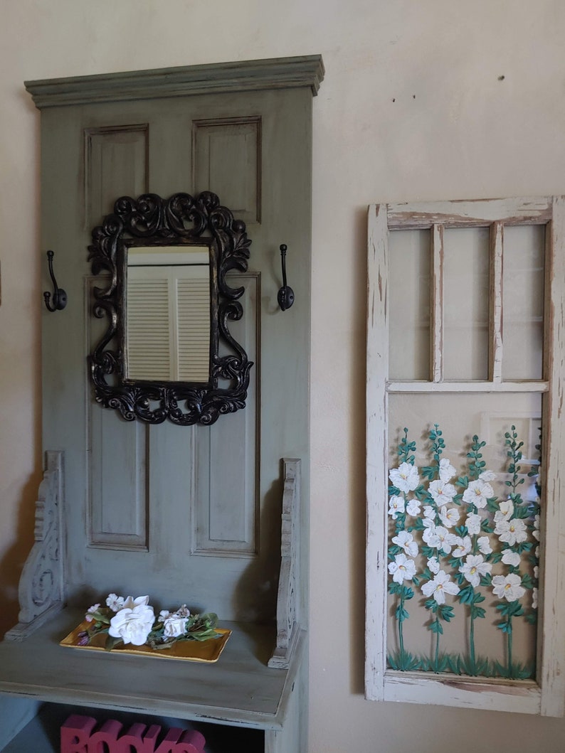 Hall Tree Farmhouse Decor Entryway Furniture French Country | Etsy