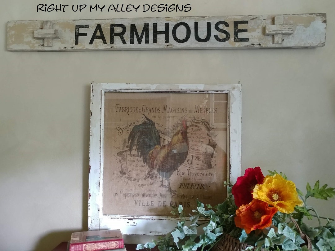 Farmhouse Wall Decor FL, Farmhouse Sign,farmhouse Decor,vintage Wood ...