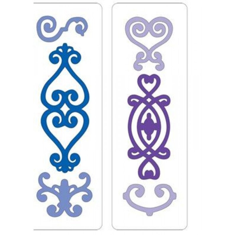 Stamping Paper, Party & Kids Cuttlebug 2 x 6 Die Ornamental etna.com.pe