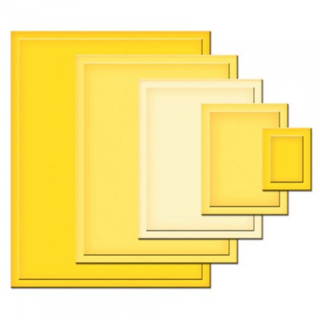 Spellbinders Nestabilities Classic Rectangles Small Cut / Emboss / Stencil - Etsy