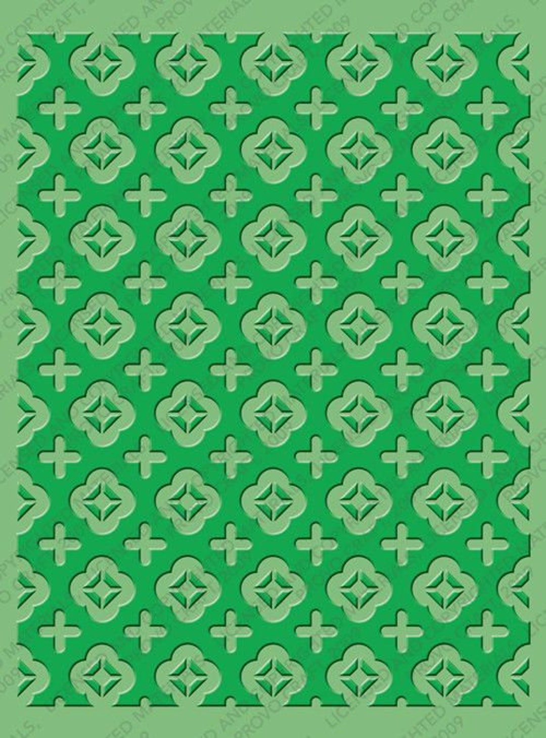 Cuttlebug Embossing Folder - Moroccan Screen - Etsy