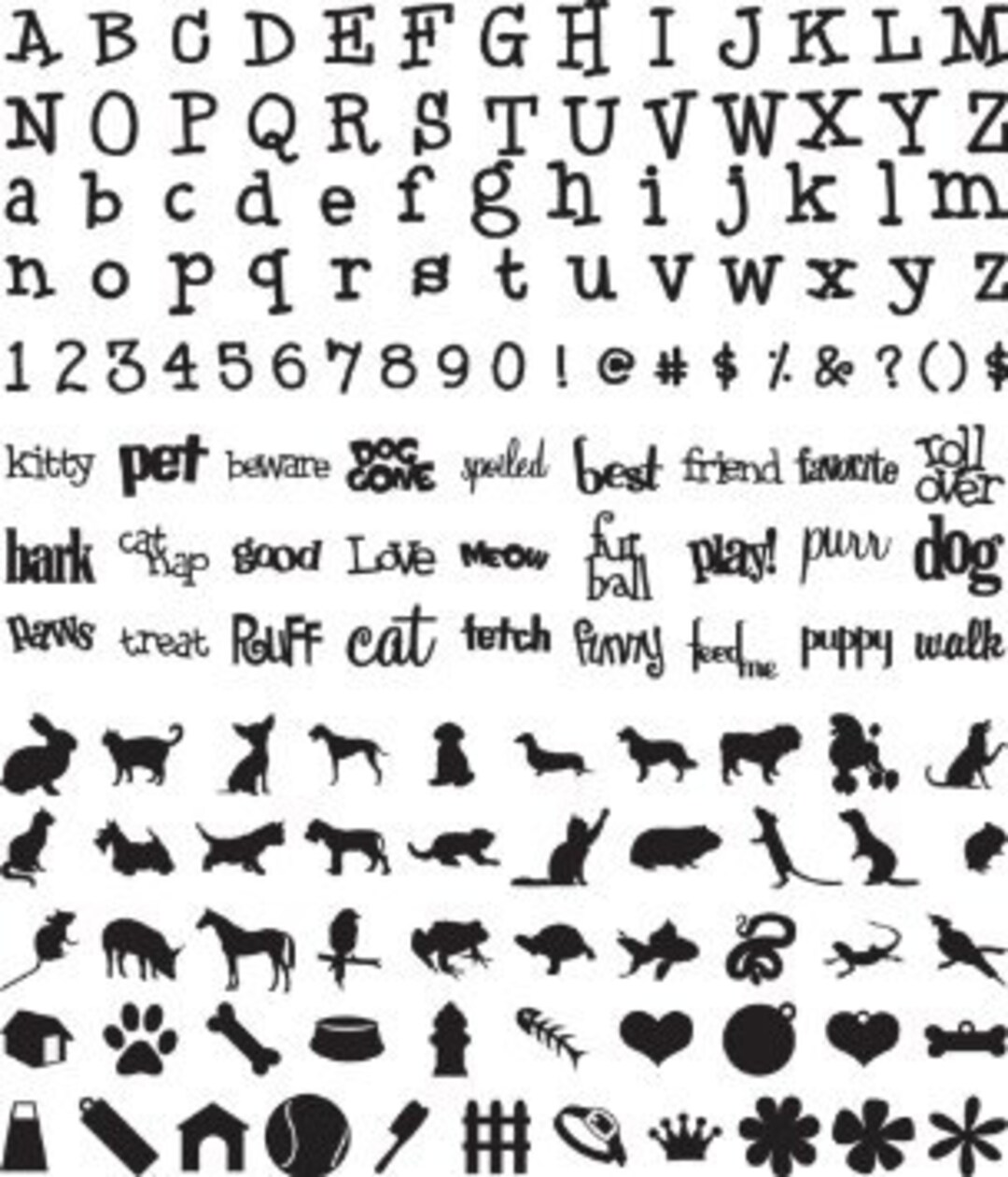 Making Memories Slice Machine Design Card Paws & Claws MS - Etsy