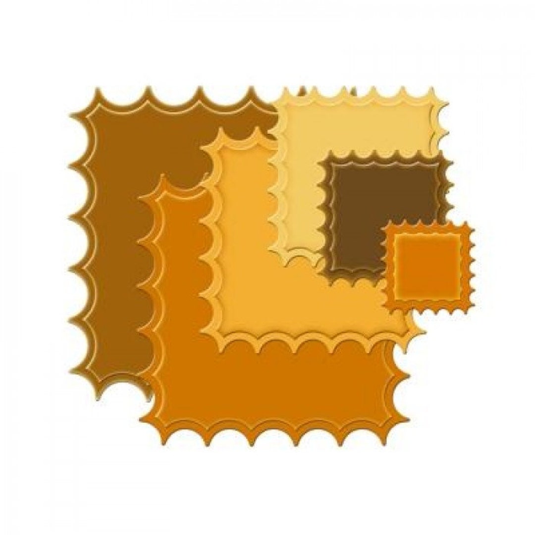 Spellbinders Nestabilities Large Classic Inverted Scalloped Square Cut ...
