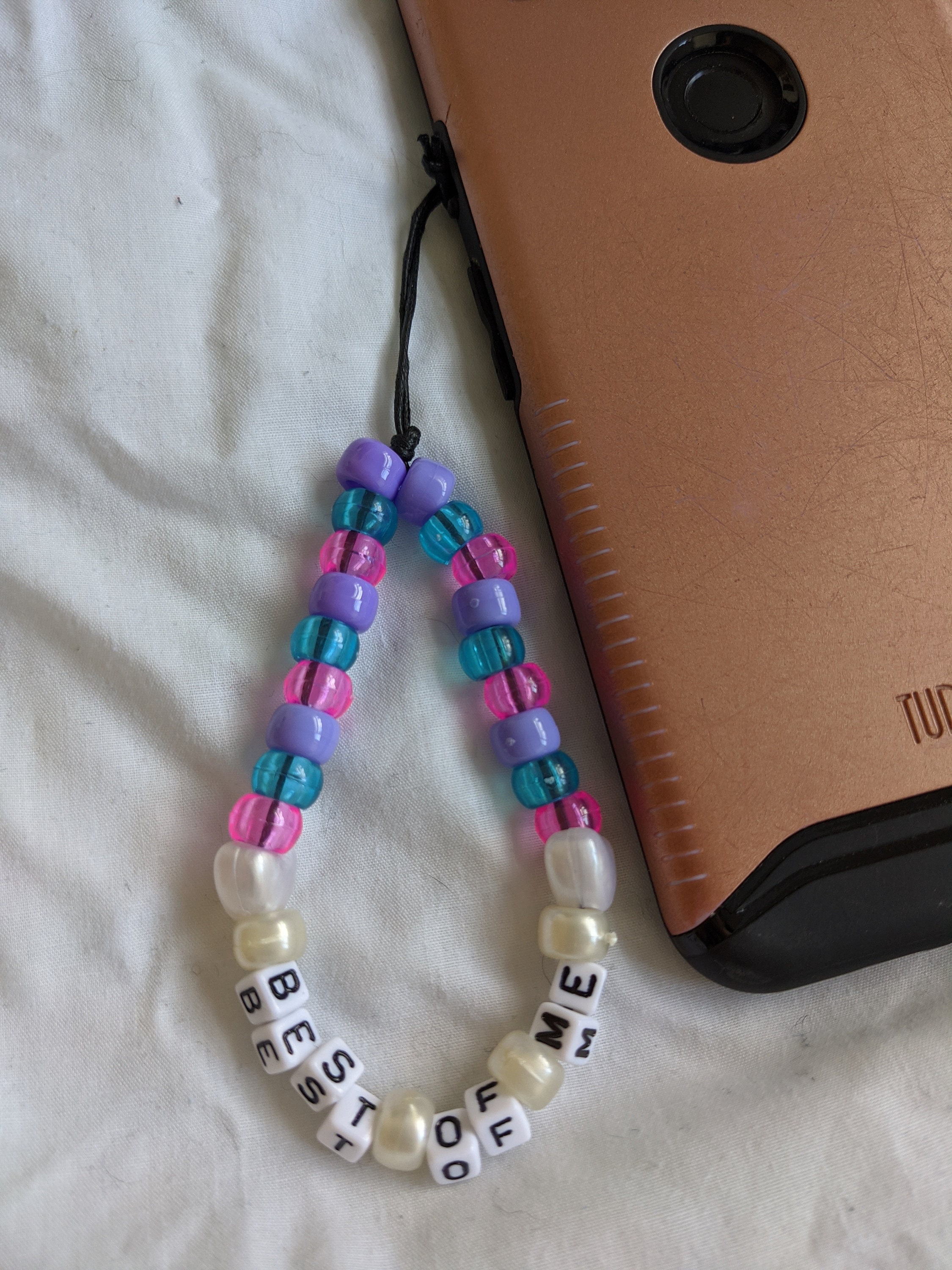 BTS Inspired Bead Phone Charm - Etsy
