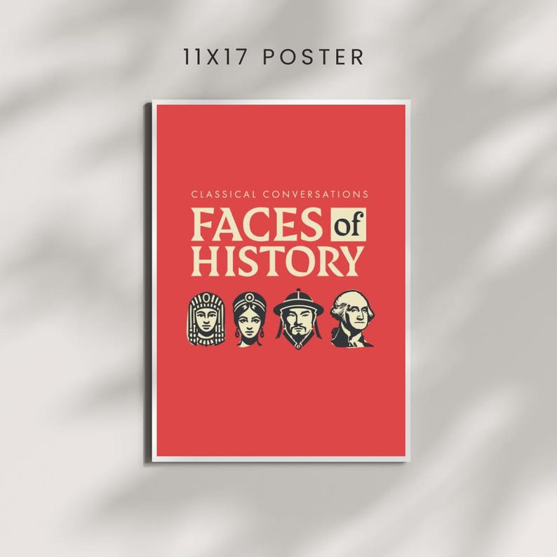 Classical Conversations Faces of History Program Bundle - Etsy