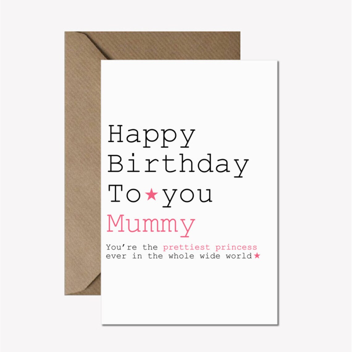 mummy-birthday-card-birthday-card-for-mummy-princess-mummy-etsy