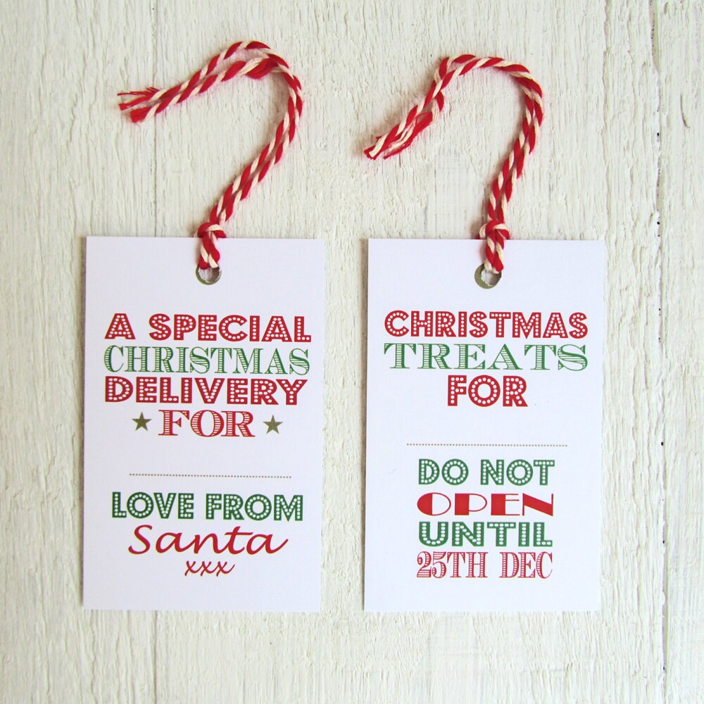 Christmas Gift Tags - Parcel Tags - Christmas Gift Tags - Fun Gift Tags ...