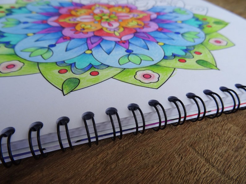 Mandalas Coloring Book - Etsy