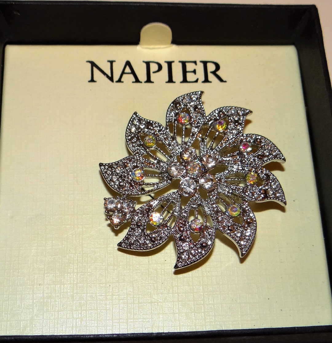 Napier Brooch in Original Box - Etsy