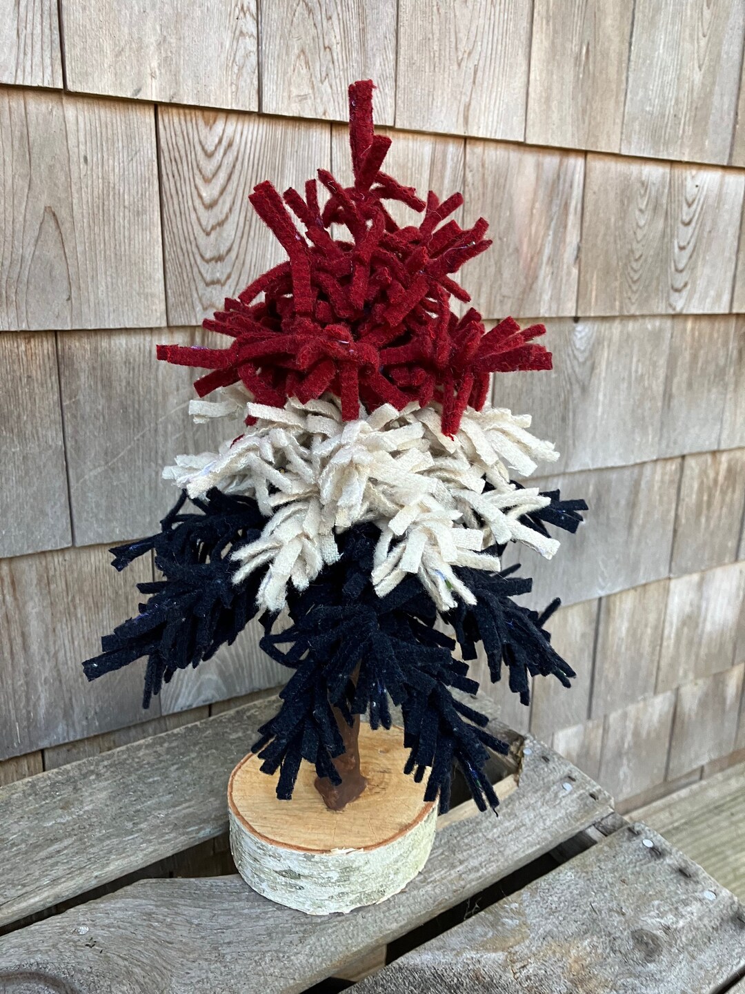 15" AMERICANA Wooly Pine Tree - Etsy