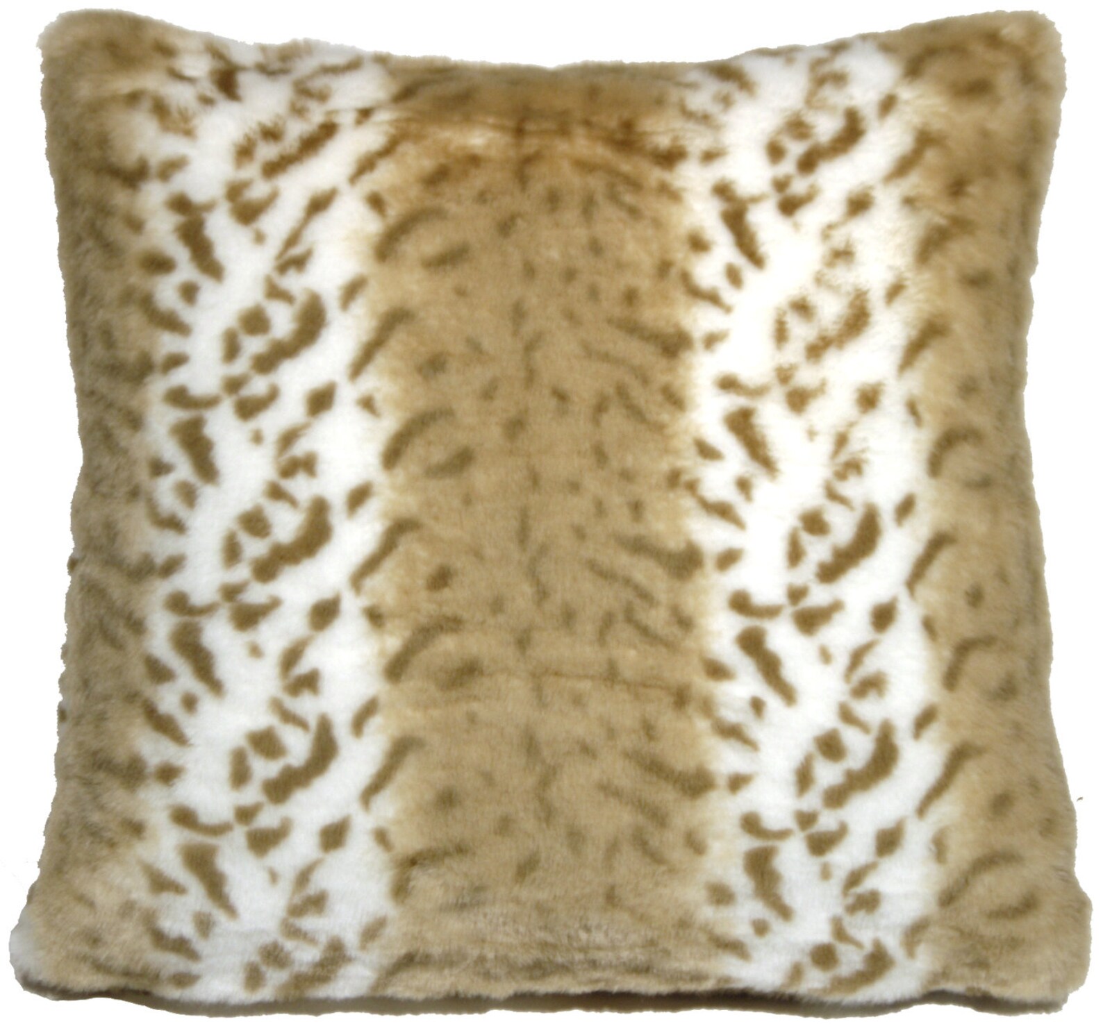 Pillow Decor Tawny Lynx Faux Fur Throw Pillow - Etsy