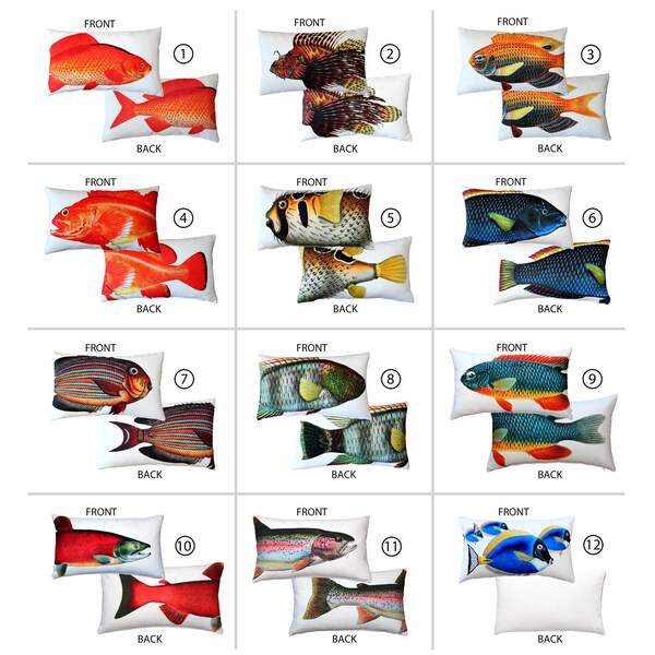 Fish Pillows - Etsy