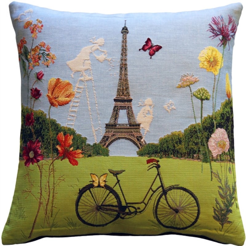 Paris Pillows - Etsy