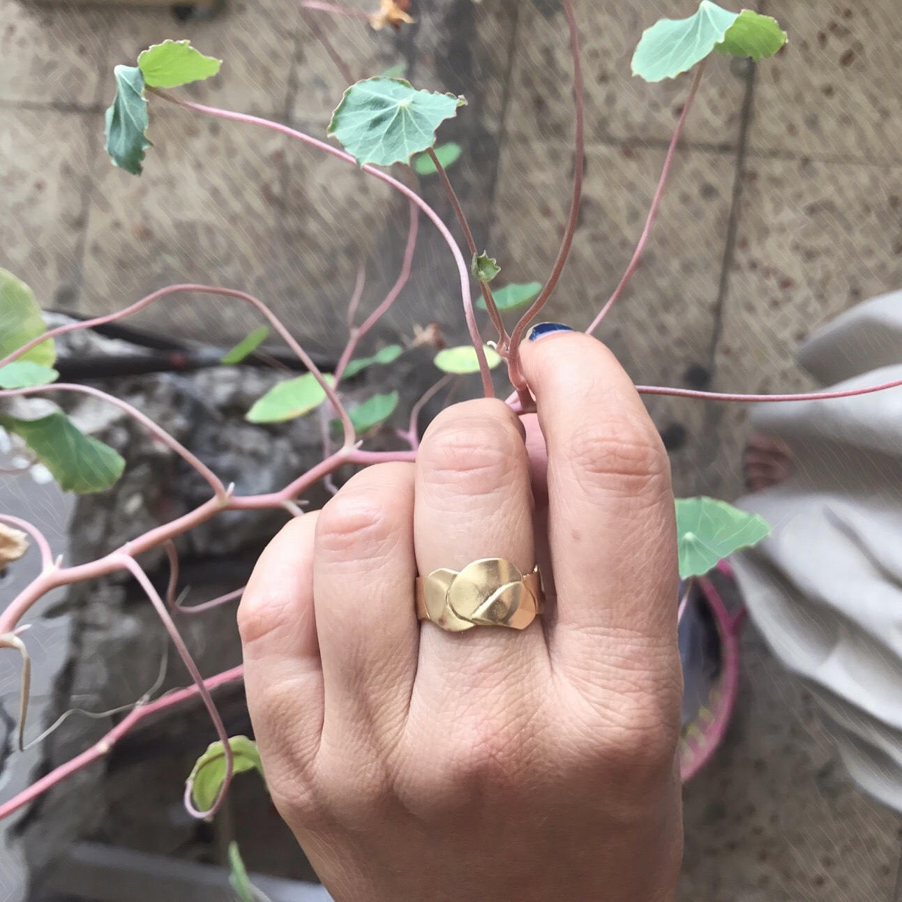 Unique Gold Ring Ring for Women Unique Wedding Ring Gold | Etsy