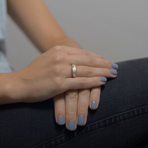 Faceted Silver Ring, Rustic Finish, Holiday Gift, Can Be an Engagement ...