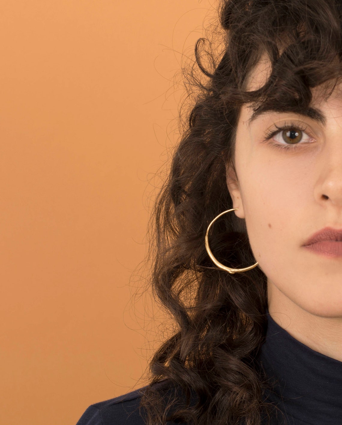 Unique Hoops Stud Hoop Earrings Hoop Earrings for Women | Etsy