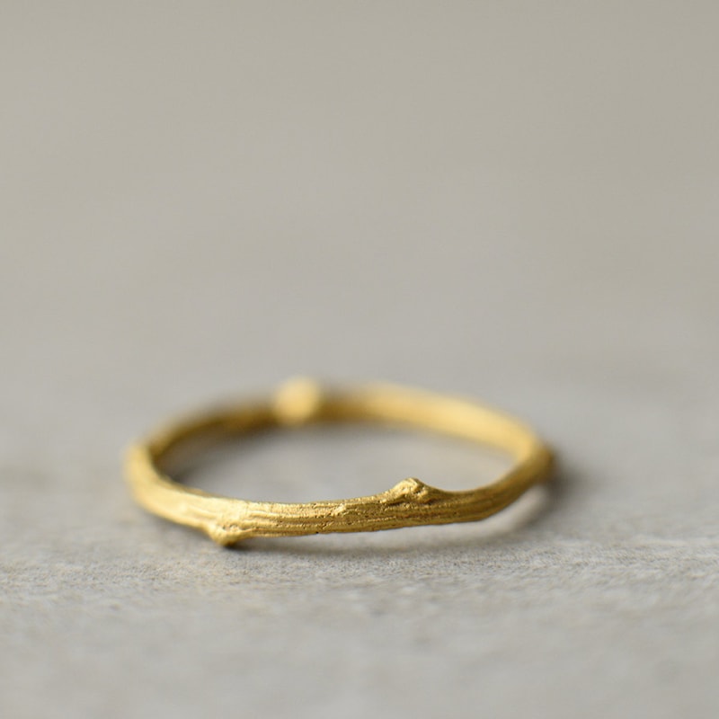 Twig Ring - Etsy