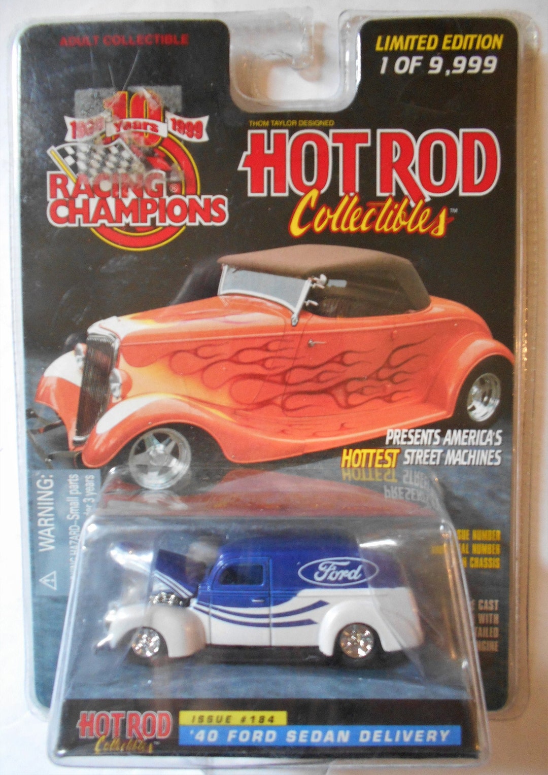 Hot Rod Collectibles '40 Ford Sedan Delivery Blue Diecast - Etsy