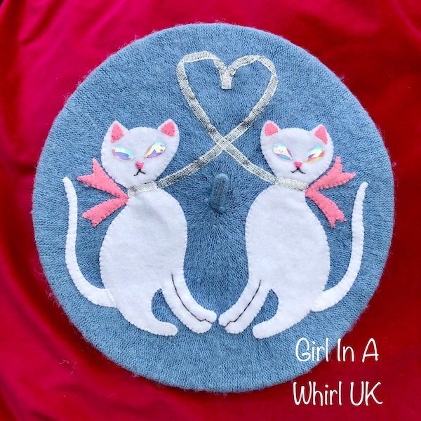 Cat Applique - Etsy UK