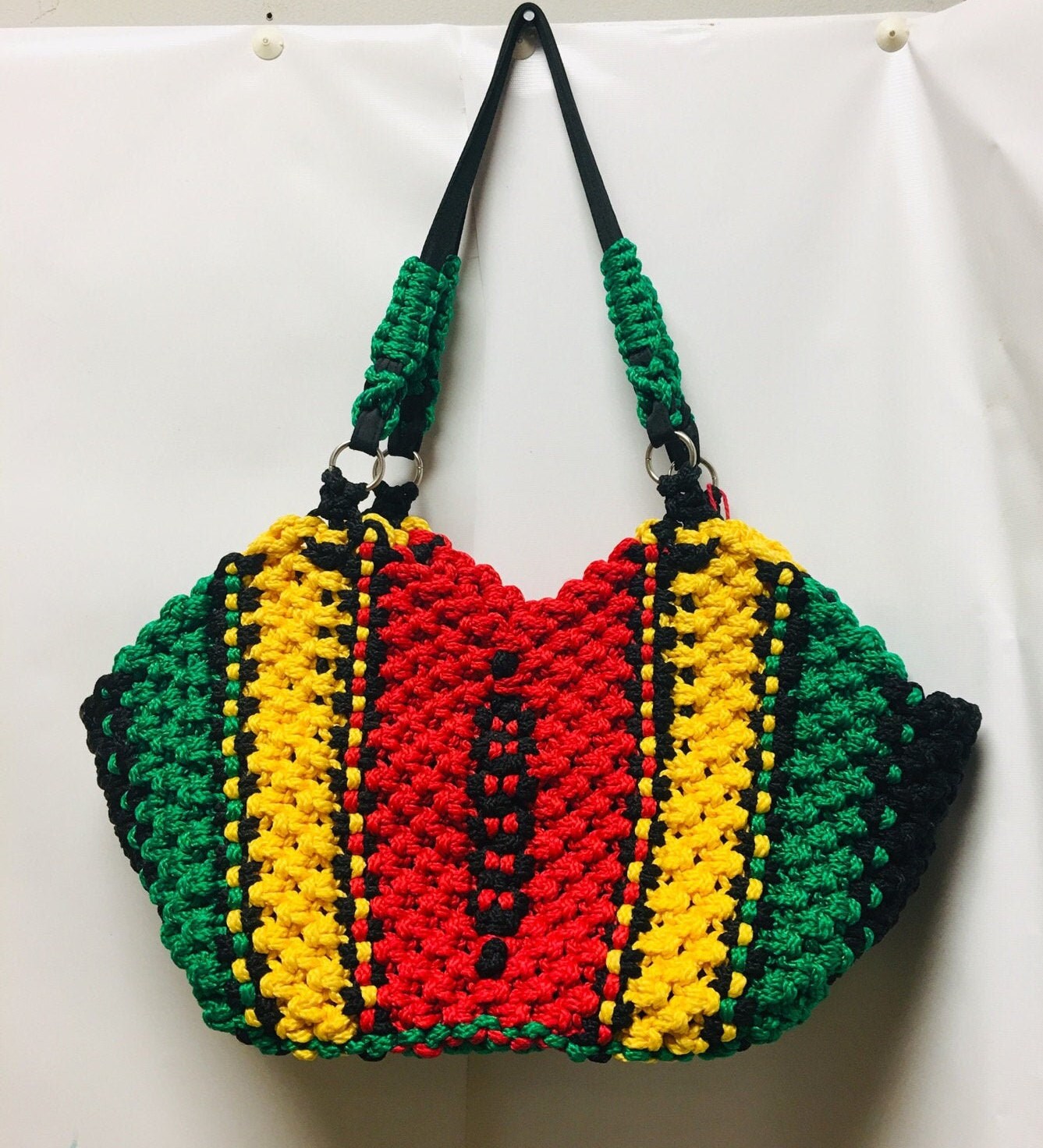Rasta Purse - Etsy