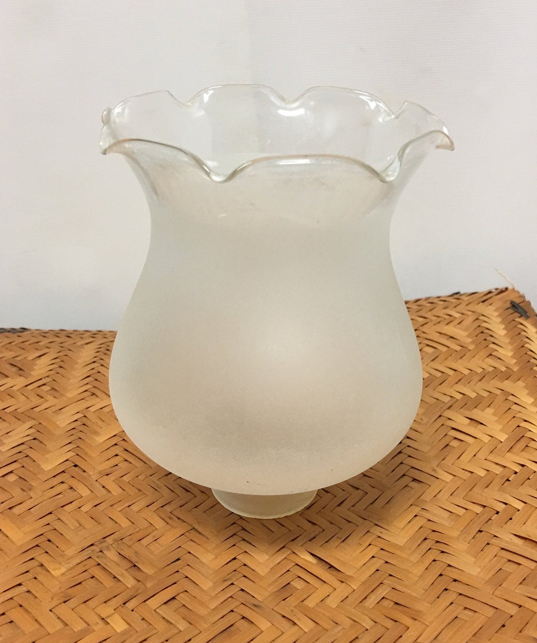 Vintage Ornate Edge Light Glass Cover - Etsy