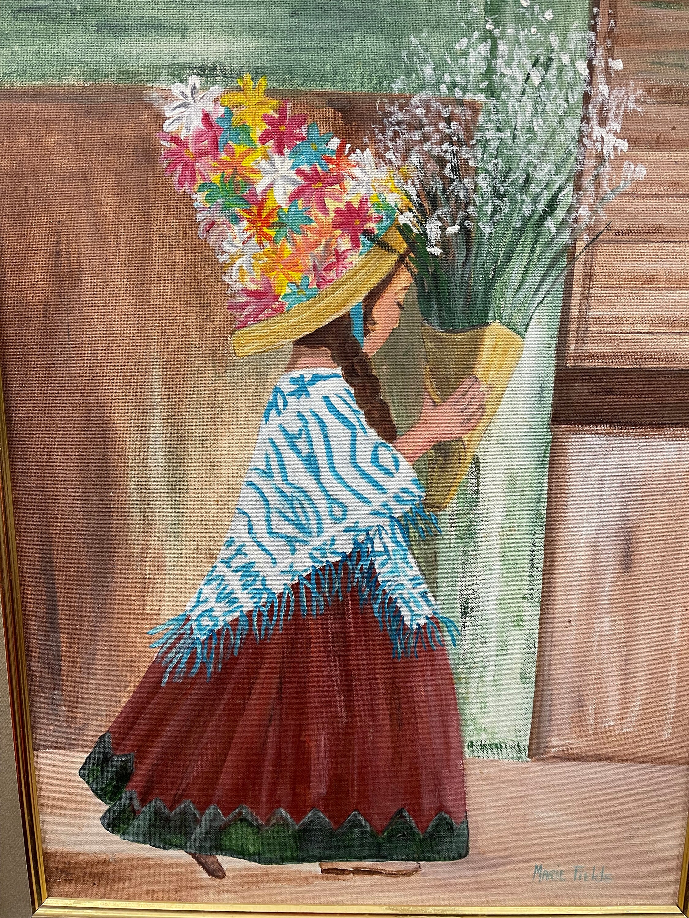 Marie Fields Vintage Fiesta Art in Canvass - Etsy