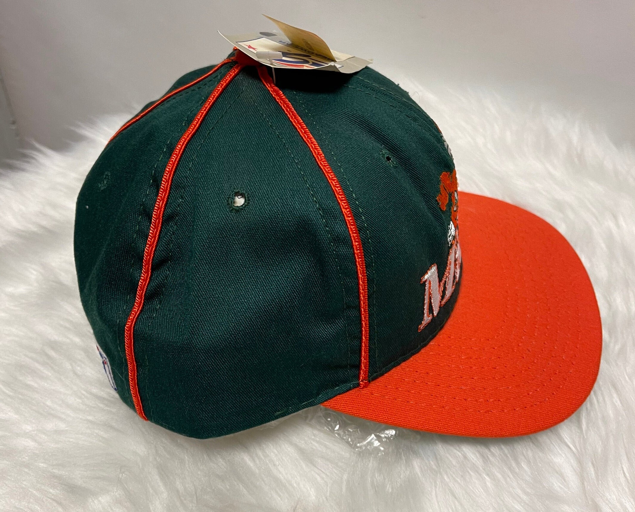 Vintage University of Miami Hurricane Cap - Etsy