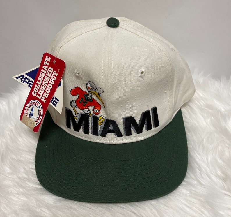 University of Miami Vintage Cap - Etsy