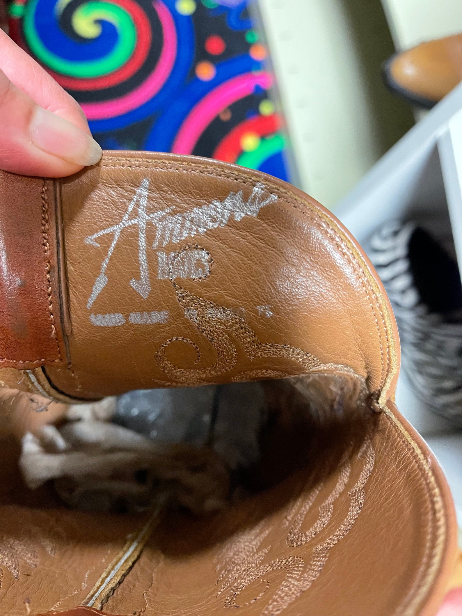 Vintage Ammon Ostrich Skin Boots - Etsy