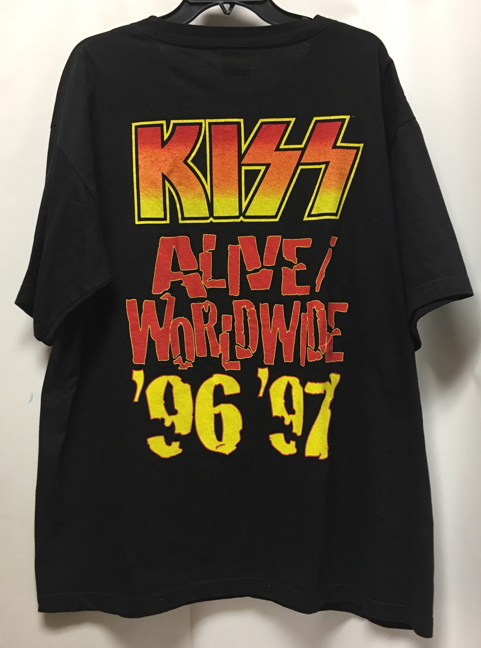 Vintage Kizz Alive Worldwide 96 97 Concert Shirt Size XL - Etsy