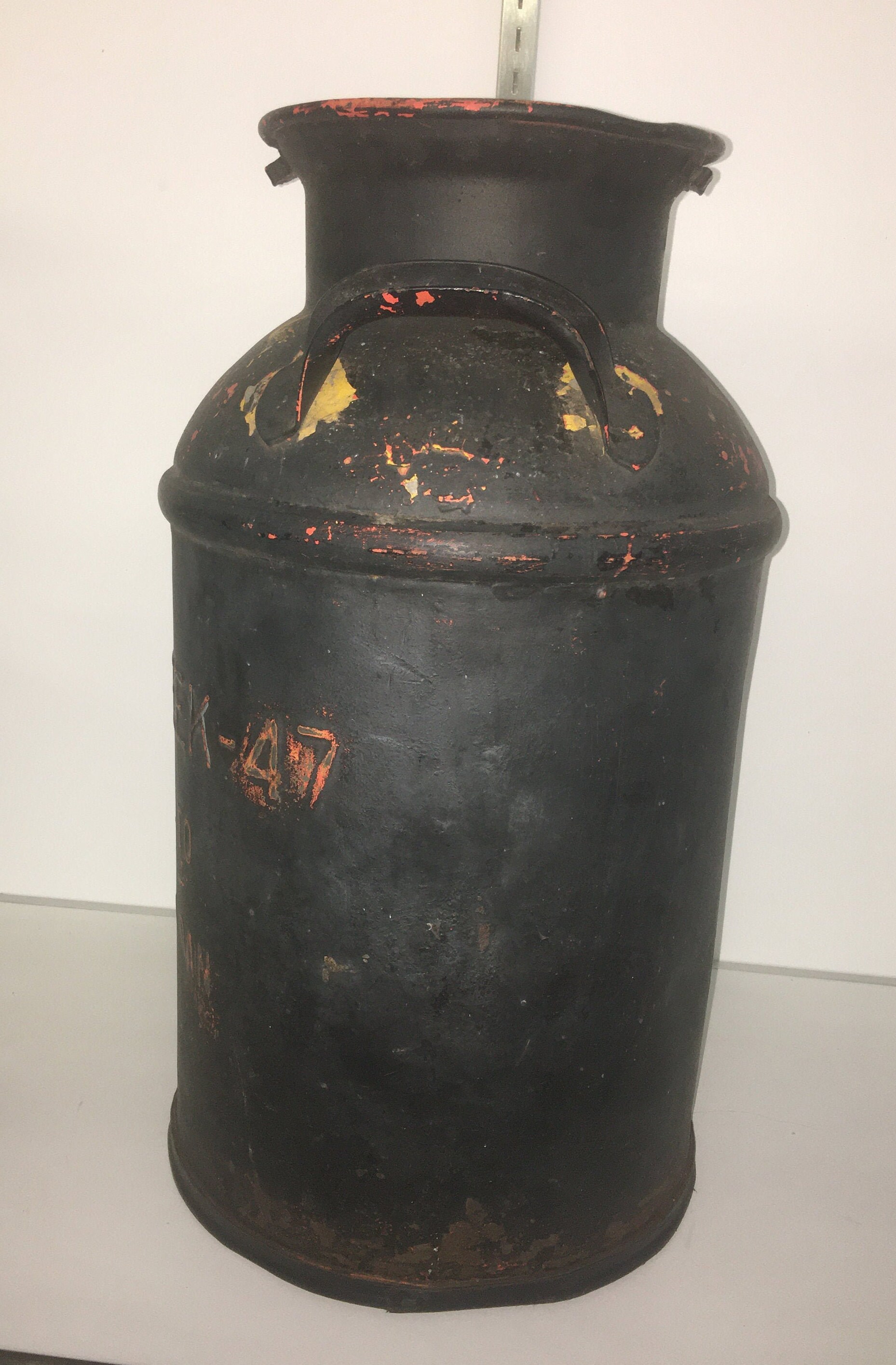Vintage Rustic Sugar Creek Metal Jug - Etsy