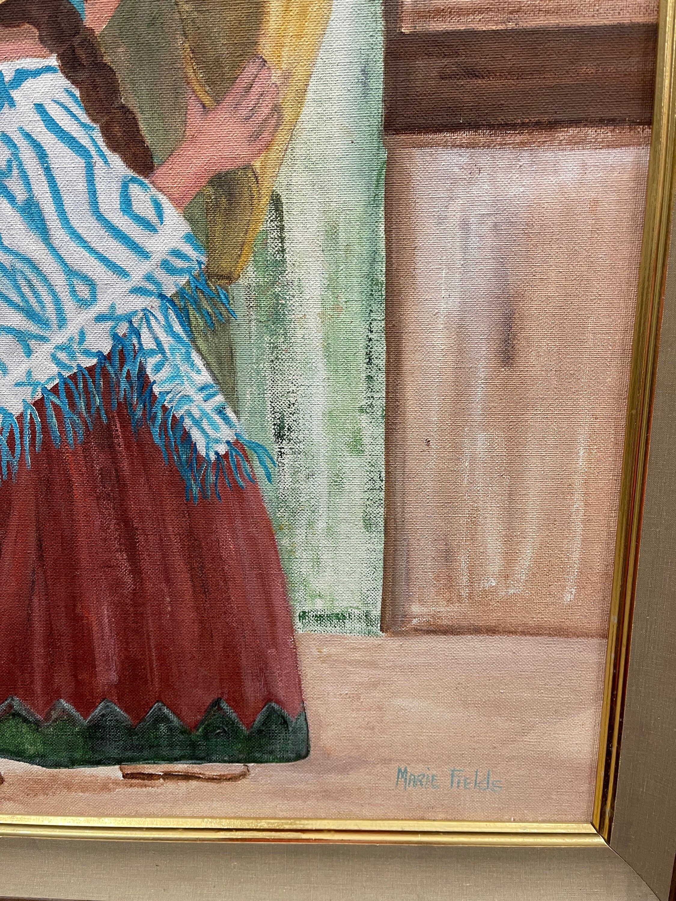 Marie Fields Vintage Fiesta Art in Canvass - Etsy