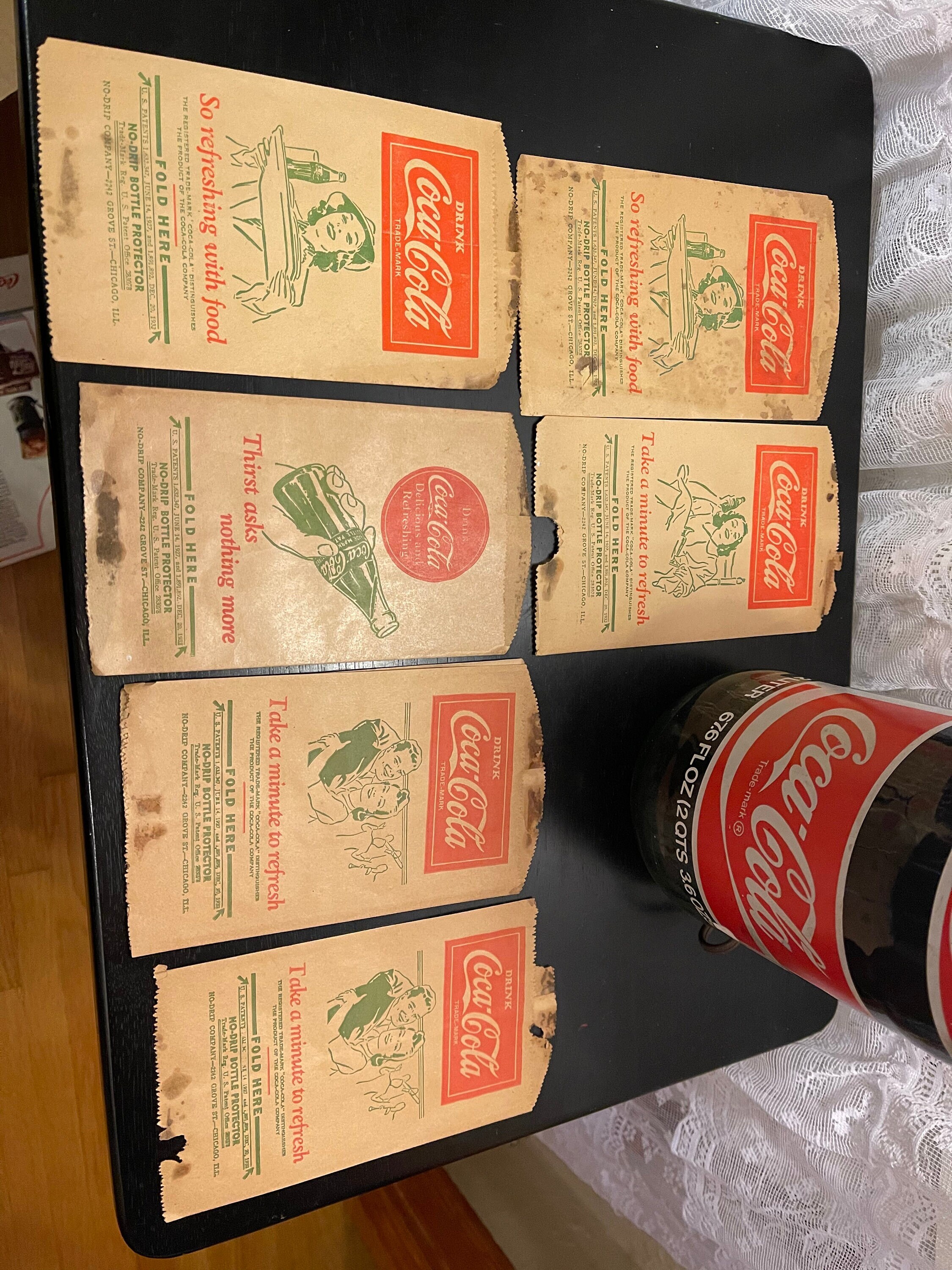 Vintage Coca Cola No Drip Bottle Bottle Protector - Etsy