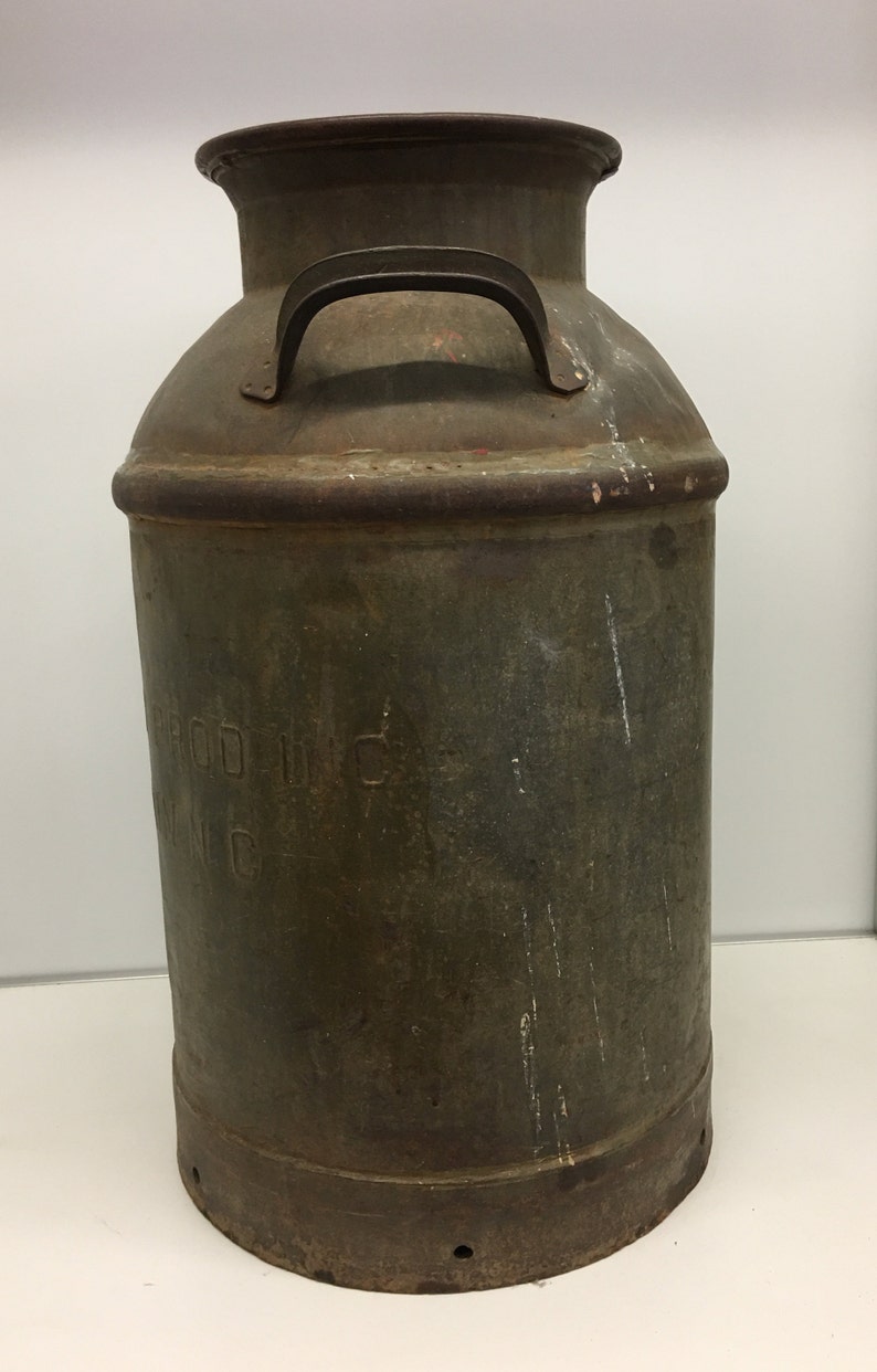 Vintage Coble Dairy Metal Container - Etsy