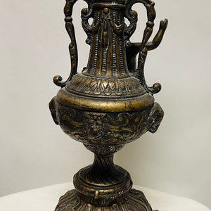 Vintage/antique Art Deco Brass Lamp Base - Etsy
