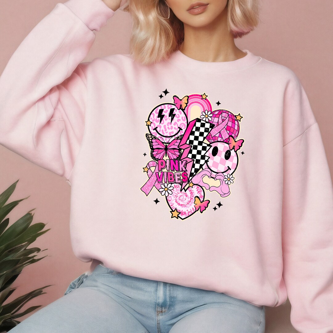 Pink Vibes Sublimation Sheet Transfer -ready to Press - Etsy