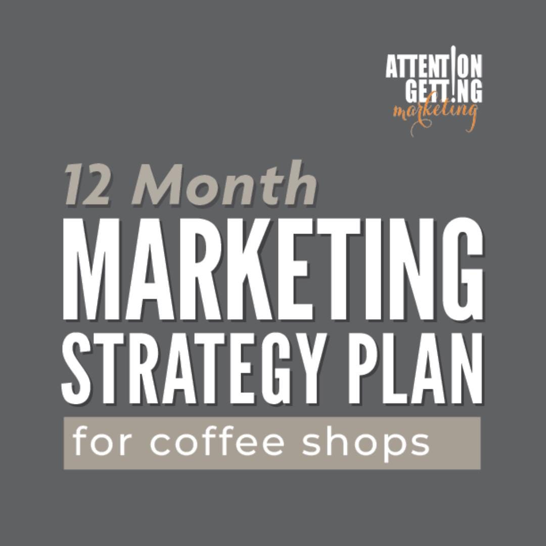 Coffee Shop Marketing Plan, 12-month Coffee Shop Digital Marketing ...