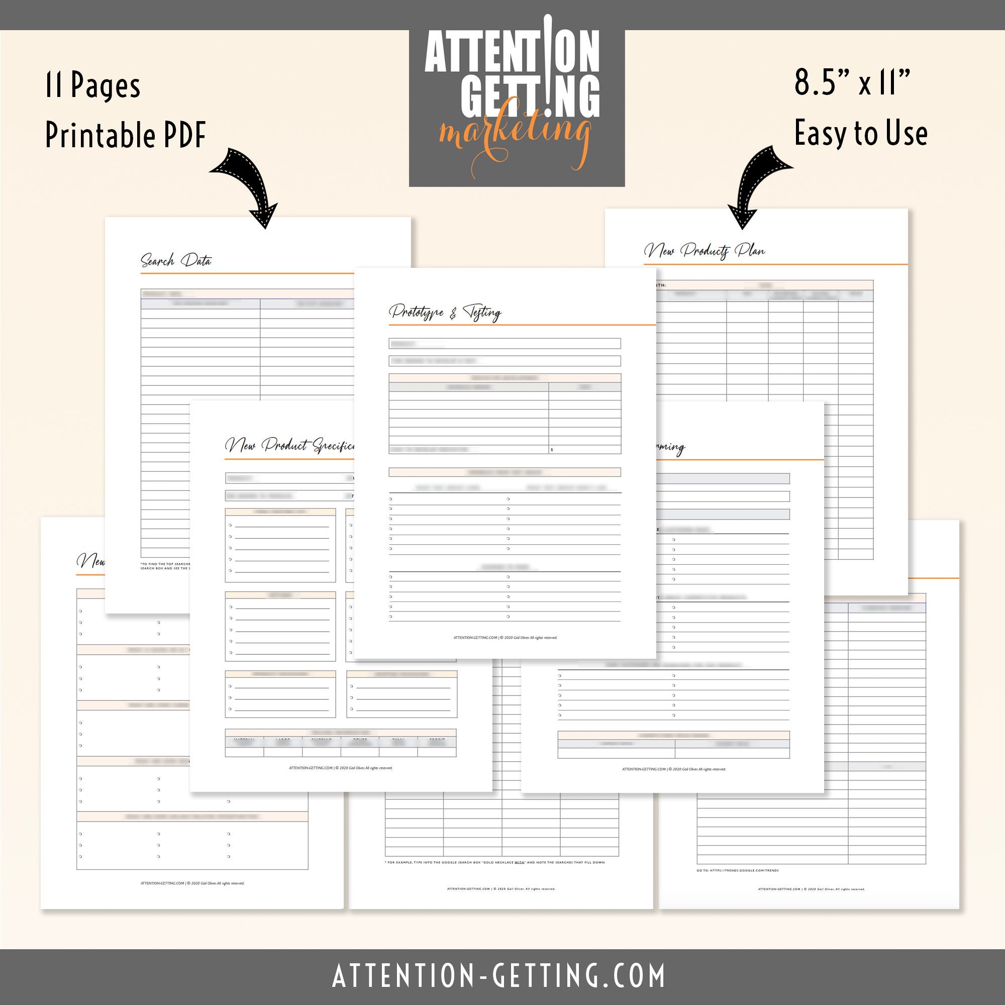 New Product Planner Product Planner Product Business | Etsy
