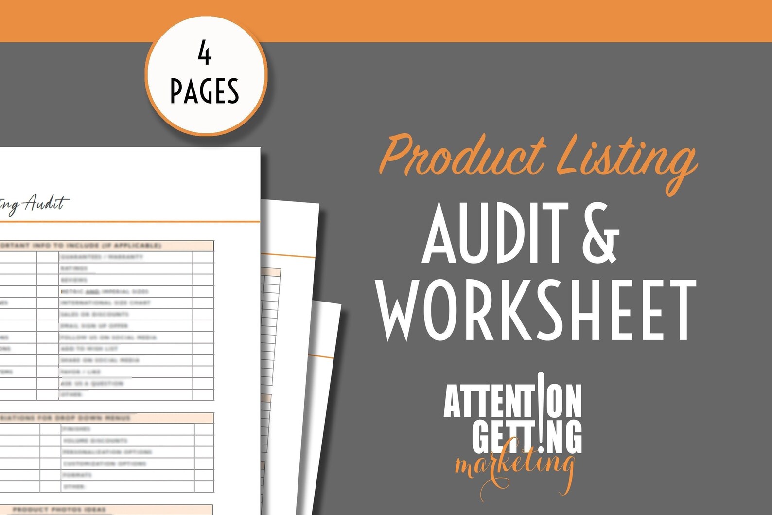 Etsy Listing Template Etsy Listing Planner Etsy Listing | Etsy Canada