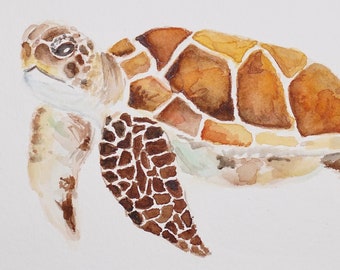 Turtle Original | Etsy