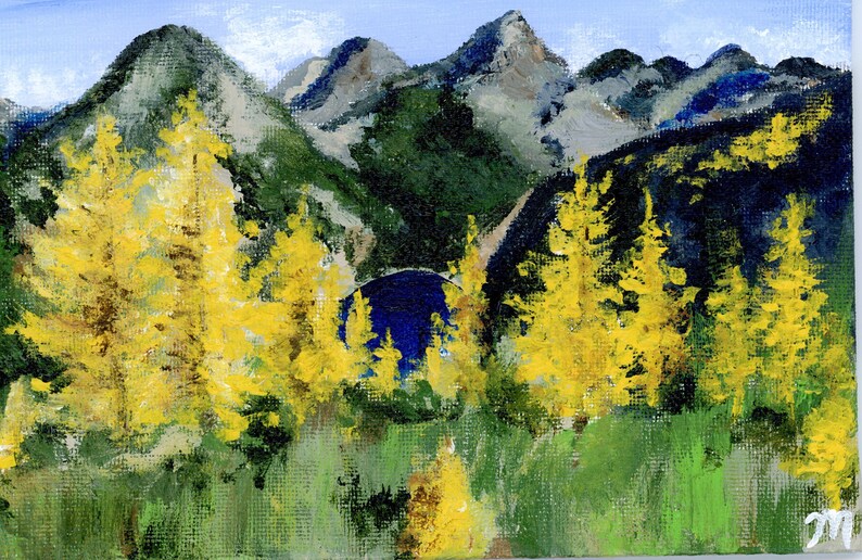 Larches in October at Heather Maple Pass, North Cascades, Washington ...