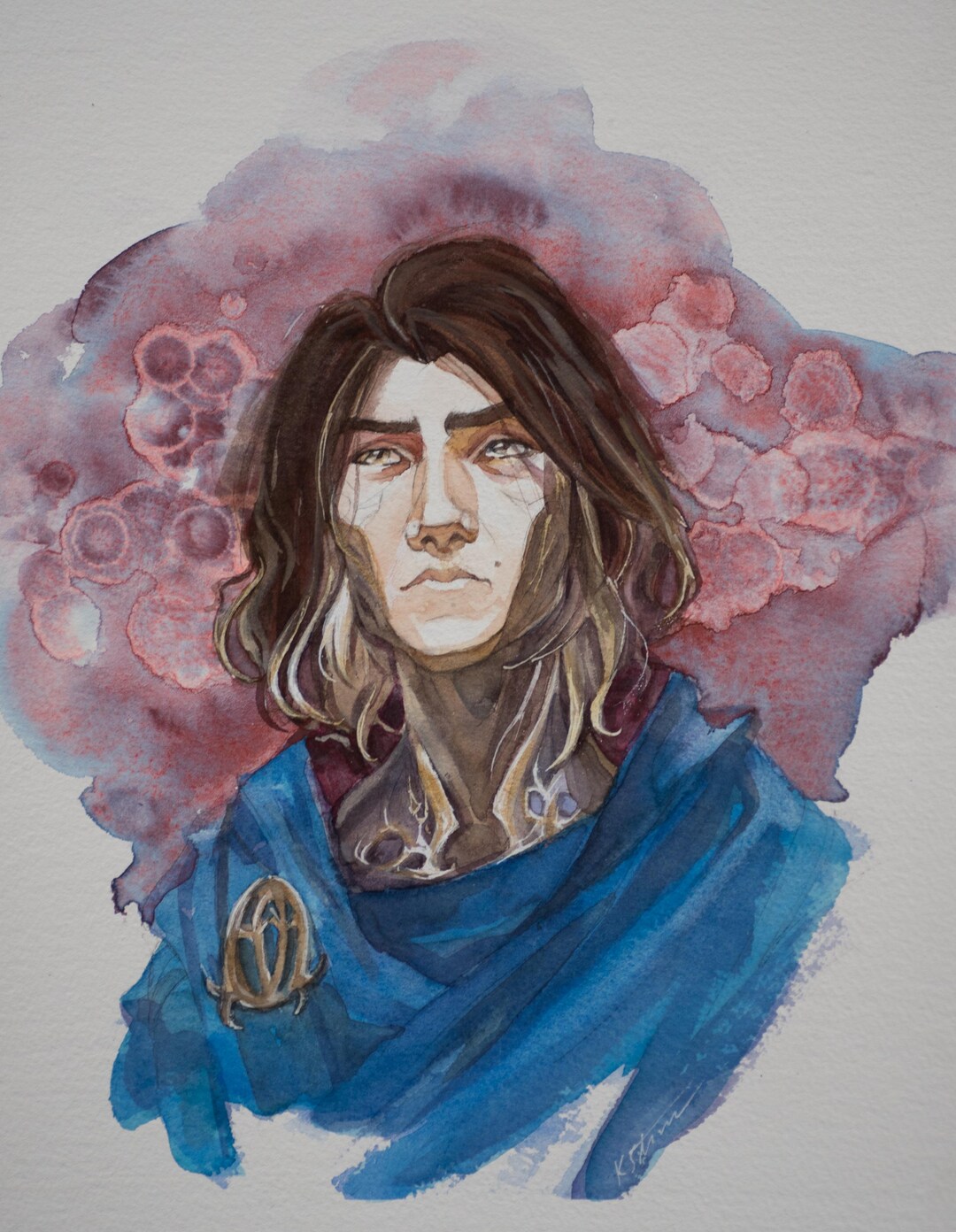 Viktor From Arcane Original Watercolor Painting - Etsy