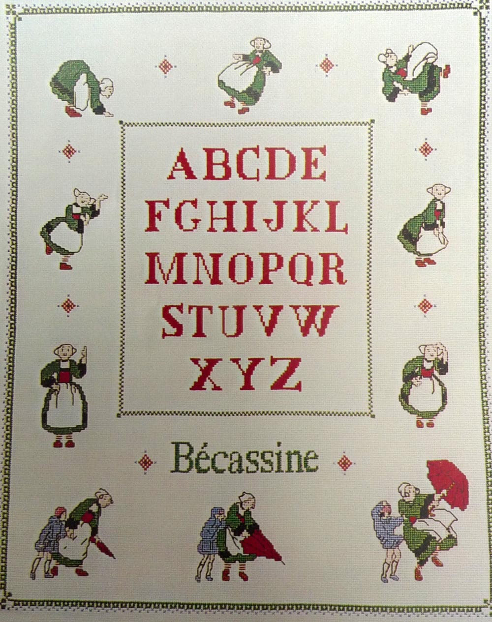 Sampler Becassine Princesse Cross Stitch Kit - Etsy