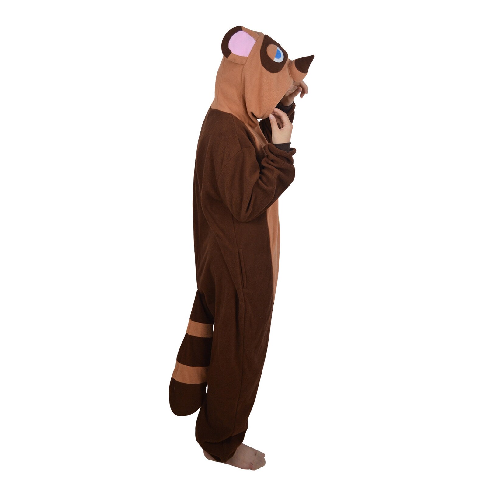 KIGURUMI Animal Pajamas Pyjamas Costume Adult / Kid SLOTH - Raccon - Etsy