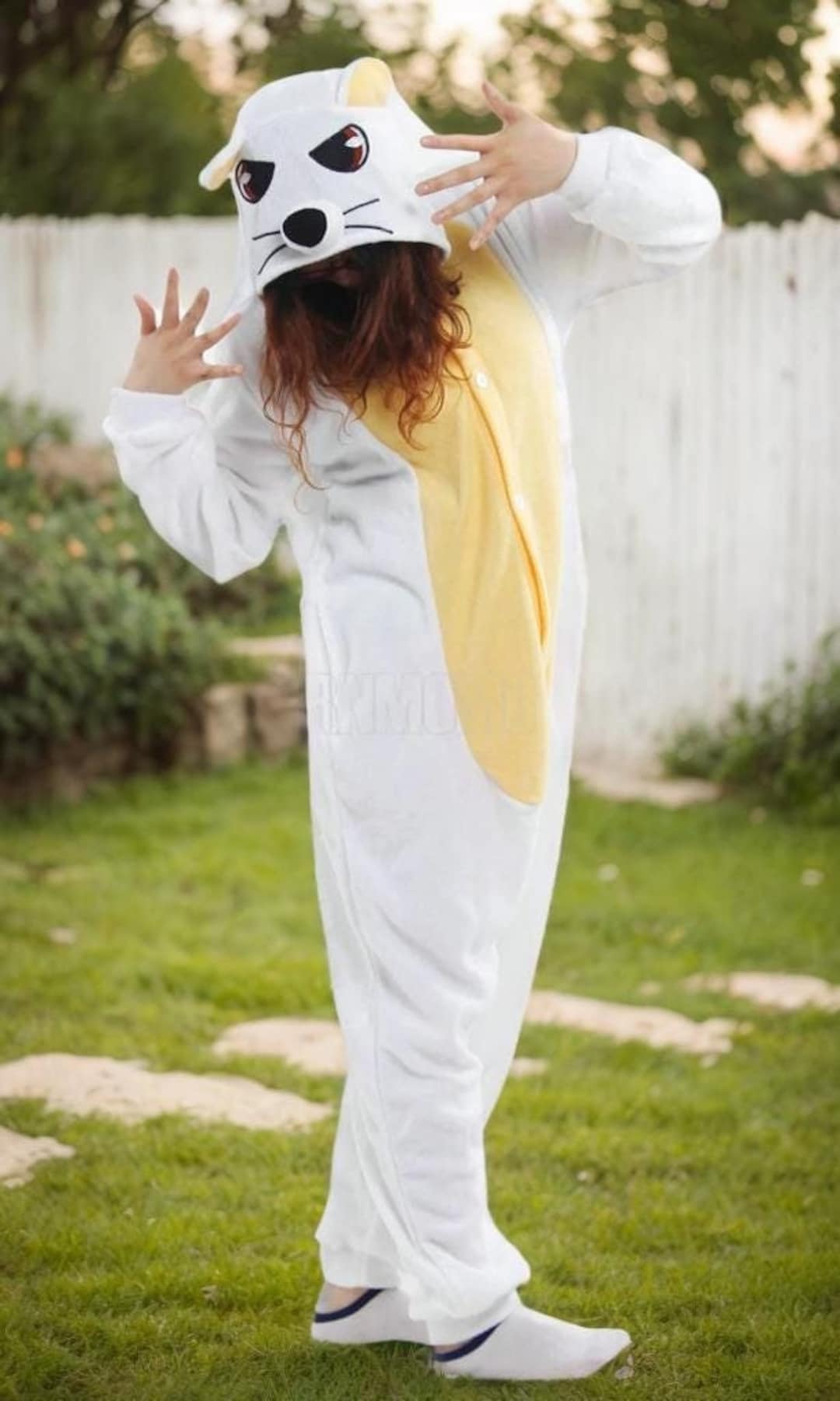 KIGURUMI Cosplay Romper Charactor Animal Hooded PJS Pajamas Pyjamas ...