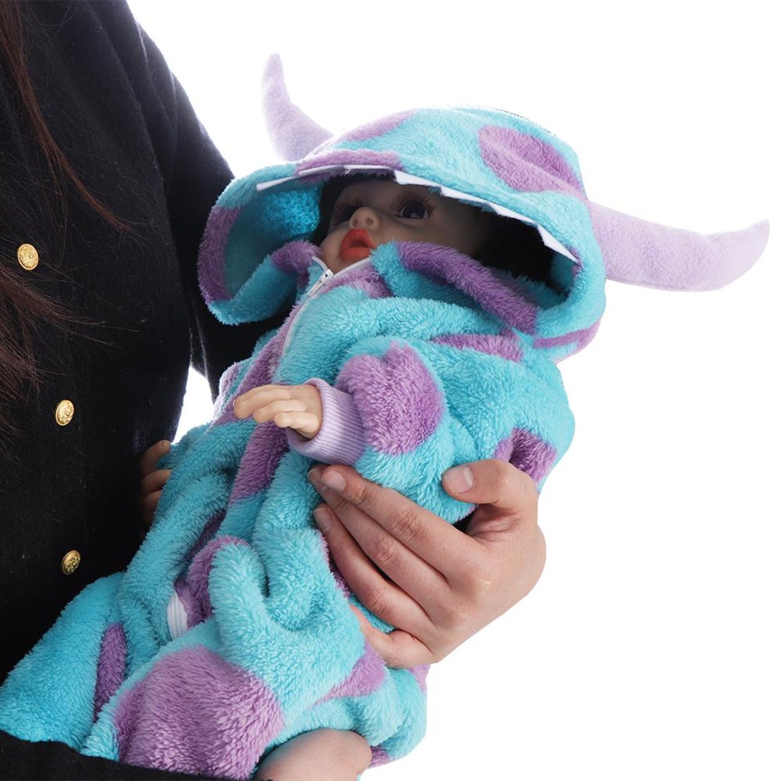 KIGURUMI Cosplay Animal Pajamas Pyjamas Costume Baby Romper Sloth ...