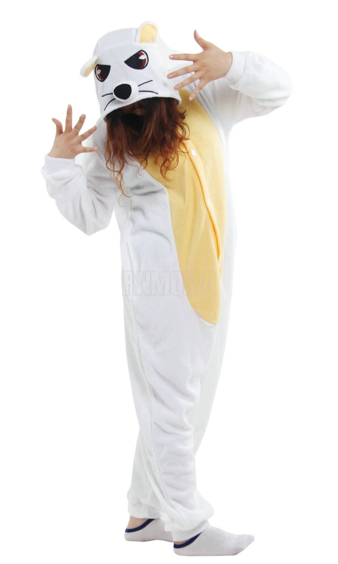 KIGURUMI Cosplay Romper Charactor Animal Hooded PJS Pajamas Pyjamas ...