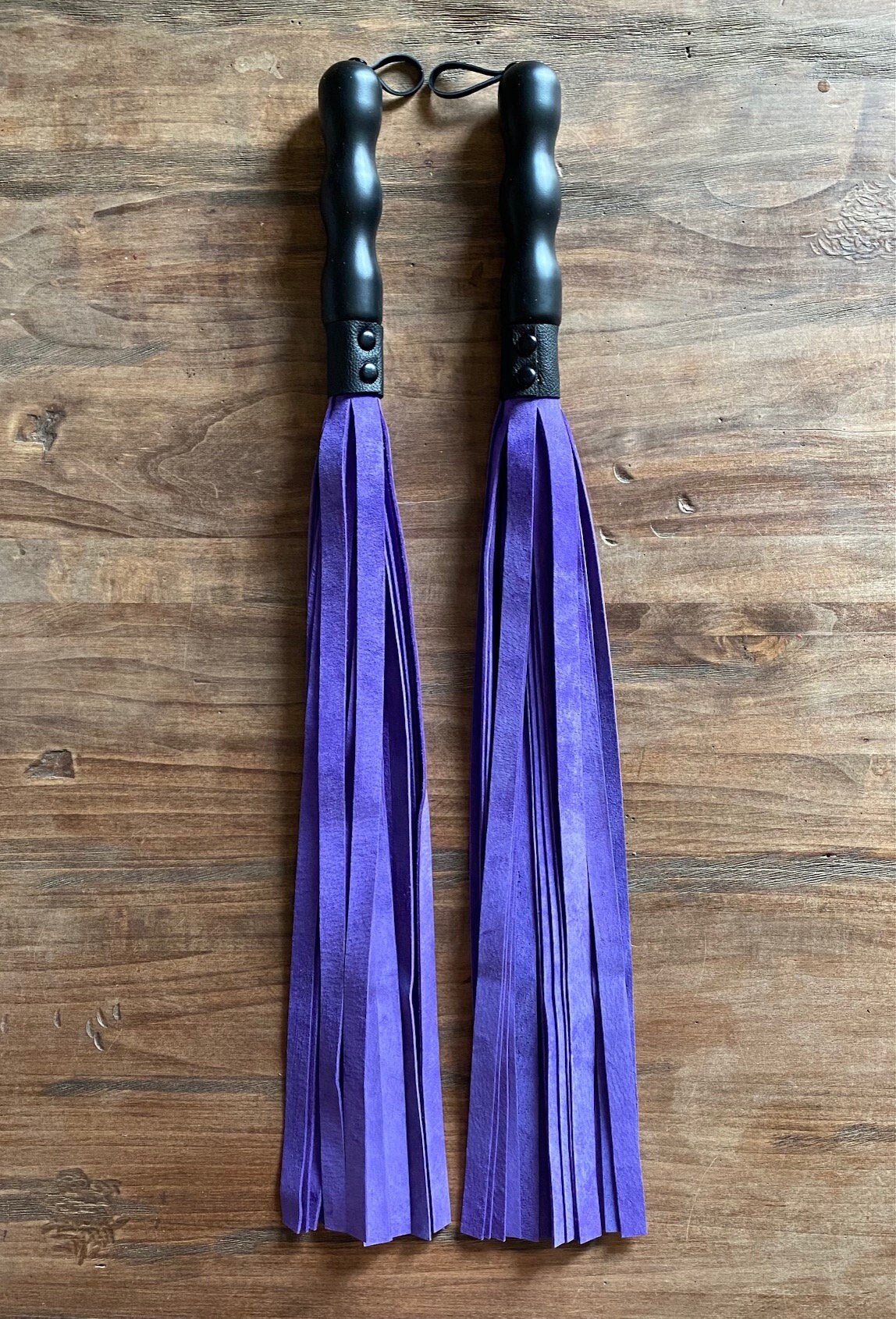 Thuddy Purple Suede Flogger
