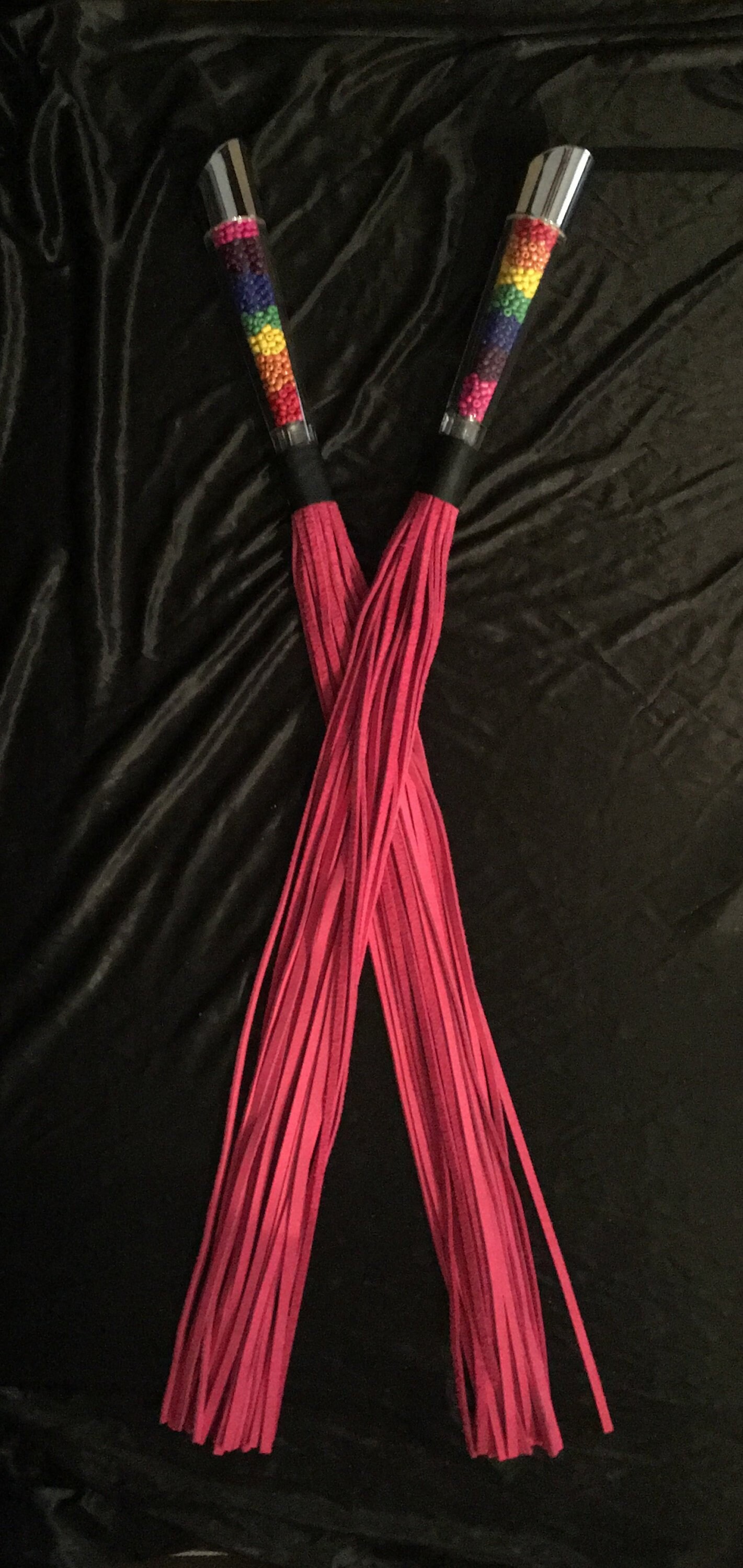 Rainbow Handled Flogger